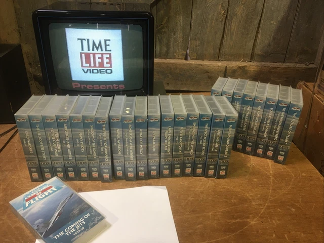 THE CENTURY OF Flight TIME LIFE VHS Video Cassettes PAL UK Complete Set ...