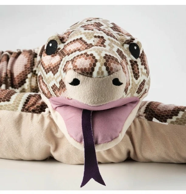 IKEA DJUNGELSKOG GLOVE Puppet Snake Burmese Python Soft Toy Plush ...