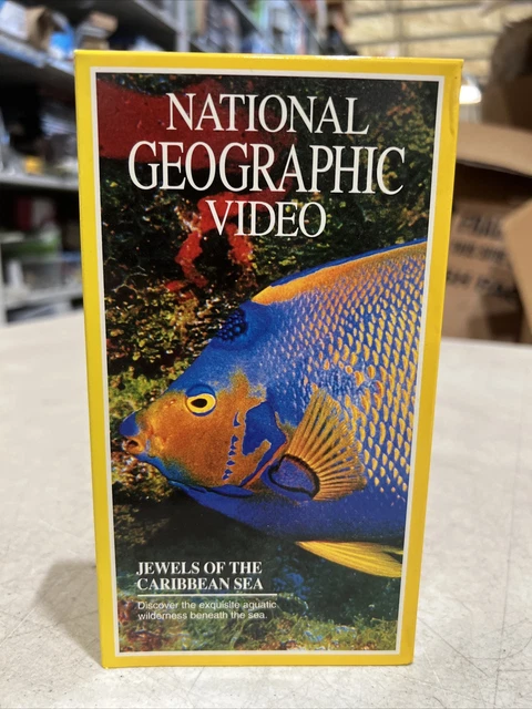 JEWELS OF THE Caribbean Sea (1994, VHS) National Geographic Video ...