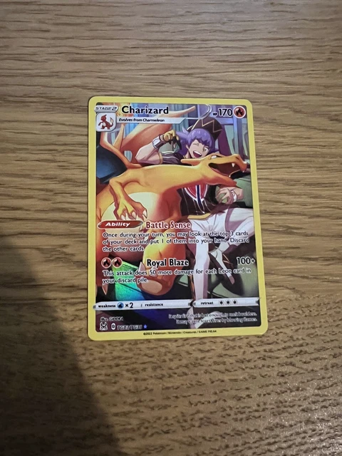 POKÉMON TCG CHARIZARD Lost Origin Trainer Gallery Holo Ultra Rare Nm ...