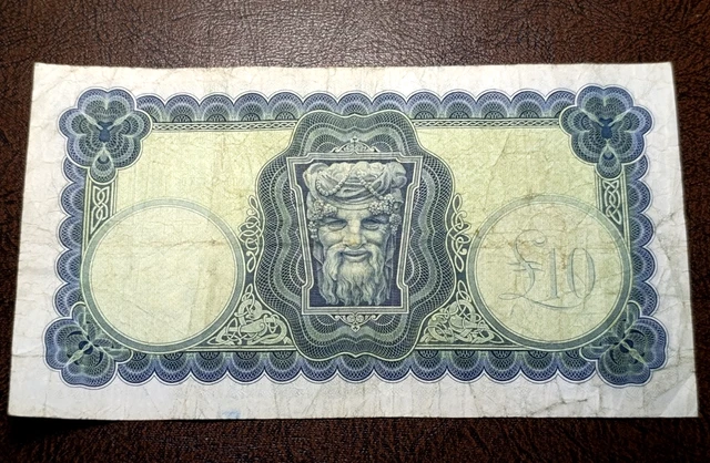 1972-03-30 IRELAND LADY Lavery Banknote - V. Scarce - #G03 £14.30 ...