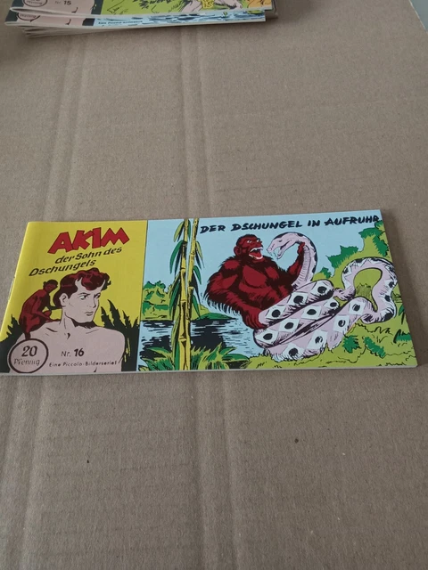 AKIM IL FIGLIO della Giungla n.16 Edizione da Collezione Piccolo Comic Box35 EUR 1,00 - PicClick IT