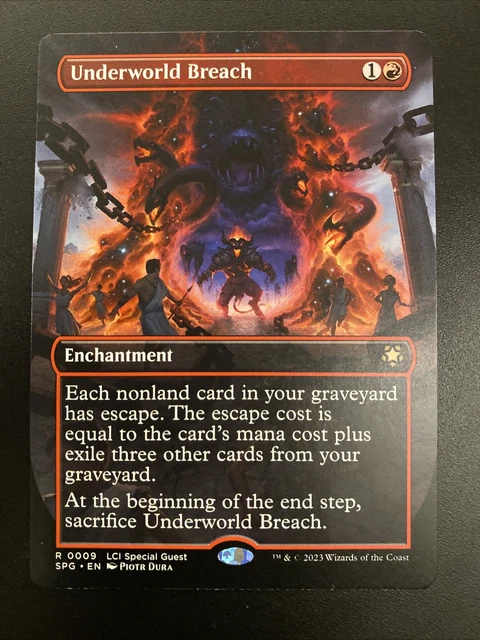 UNDERWORLD BREACH BORDERLESS MTG Lost Caverns Of Ixalan LCI ospite ...