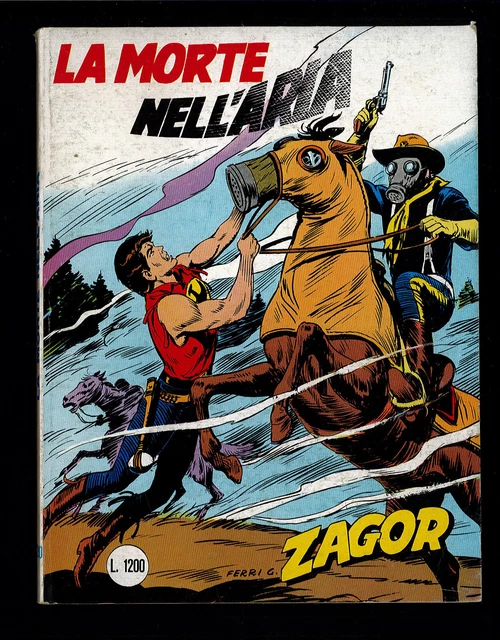 ZAGOR ZENITH GIGANTE Originale N.290 La Morte nell'Aria Ottimo 1985 EUR ...
