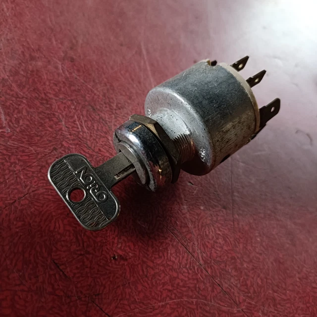 LUCAS 3 STAGE Ignition Switch & Key Vgc Classic Vintage Car Kitcar ...