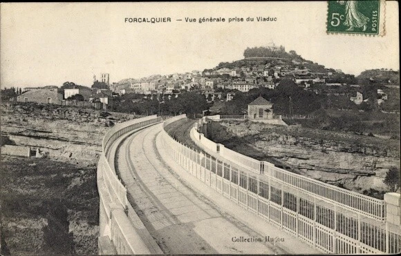 AK FORCALQUIER ALPES de Haute Provence, Vue générale prise du Viaduc - 2385529 EUR 2,75 ...