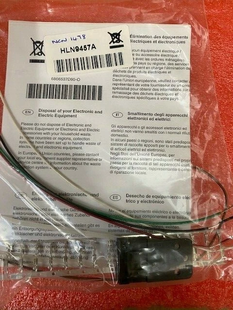 HLN9457A MOTOROLA 16 Pin Accessory Kit Gm340 Gm360 Gm640 Gm660 Cdm1250 ...