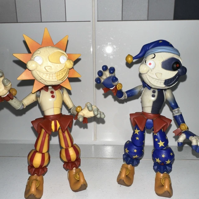 FIVE NIGHTS AT Freddys FNAF Sun & Moon Figures Security Breach Funko ...