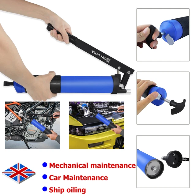 MINI LEVER ACTION Grease Gun 600CC Professional 10,000 PSi Lever Grease ...