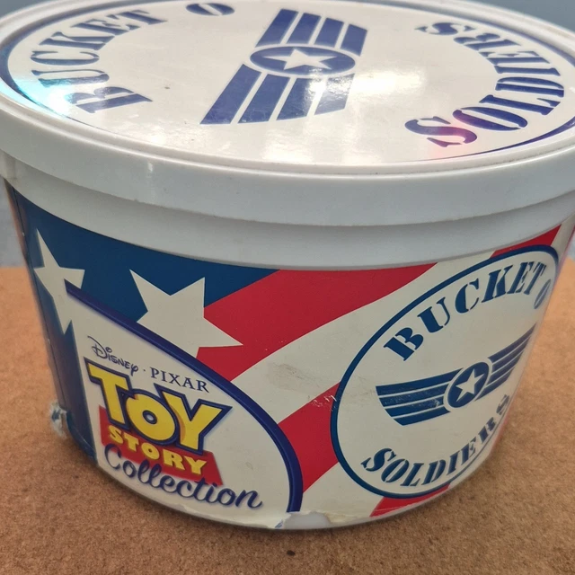 THINKWAY TOYS TOY Story Collection Bucket O Soldiers Green Plastic Set ...
