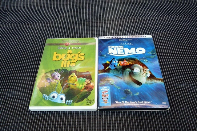 DISNEY DVD SET~ A Bug's Life & Finding Nemo ~(2 Disc Collector's ...