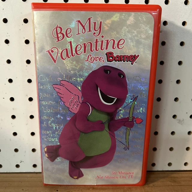 BARNEY - BE My Valentine - Love, Barney (VHS, 2000) £6.40 - PicClick UK