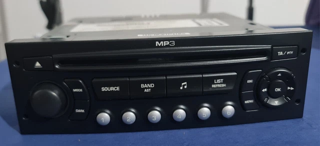 AUDIO SYSTEM/ RADIO /CD Player For PEUGEOT CITROEN 307SW/ 307/ 307CC ...
