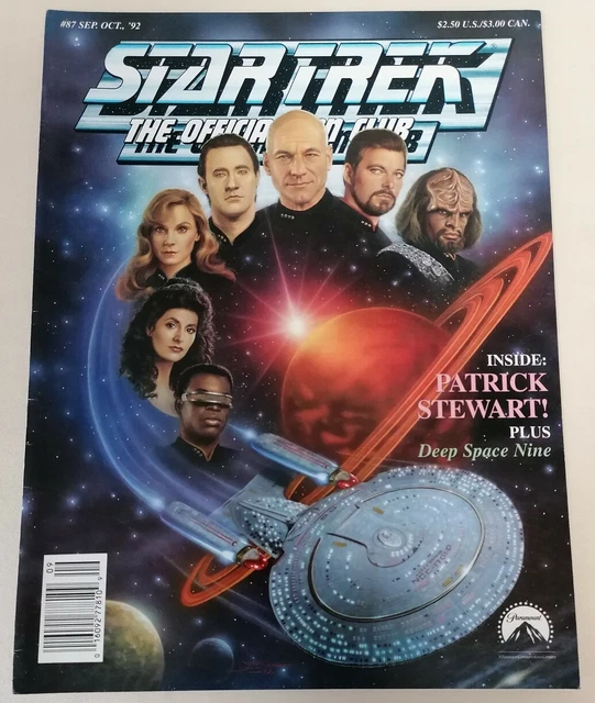 MAGAZINE - STAR Trek The Official Fan Club Magazine #87 September ...
