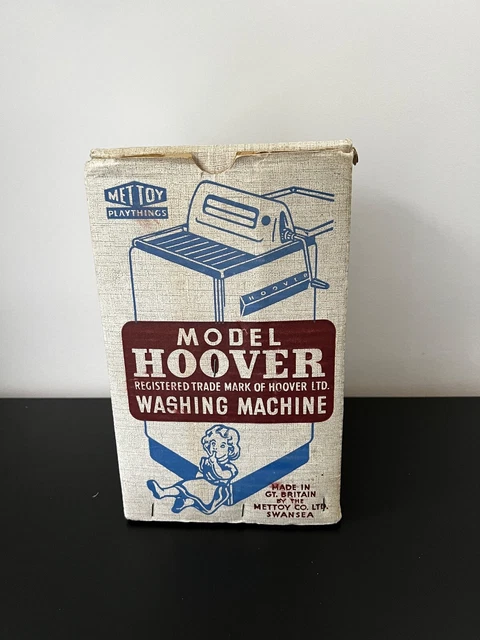 1950'S/60'S METTOY MODEL vintage HOOVER TOY WASHING MACHINE, rust free ...