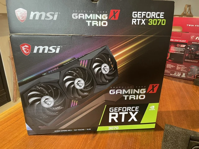 MSI GEFORCE RTX 3070 gaming x trio EUR 184,48 - PicClick FR