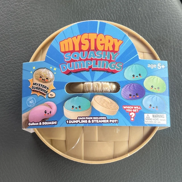 VIRAL MYSTERY SQUISHY Dumpling New Squishy Dumpling Sealed Secret Blue ...