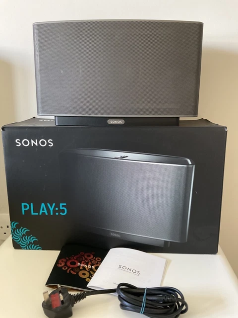 SONOS PLAY 5 Wireless Sound System Speaker Black Gen 1 Hardly Used ...