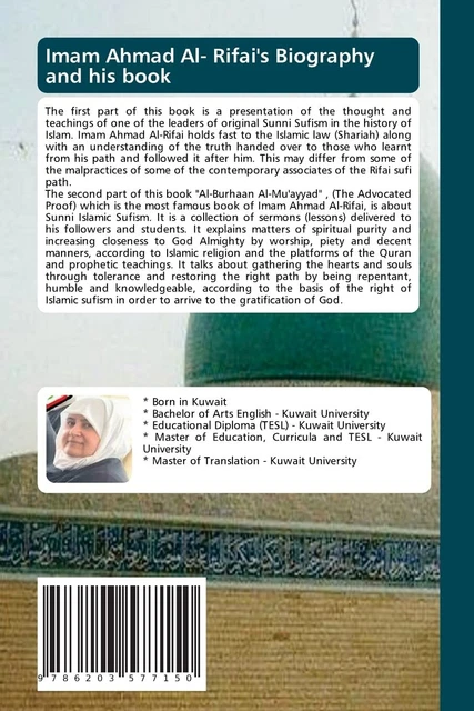 NADA YOUSUF AL-RIFAI Imam Ahmad Al- Rifai's Biography and his book ...
