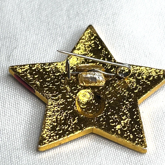 SOVIET UNION PIN Souvenir Badge Young Lenin Red Star Badge Russia USSR ...