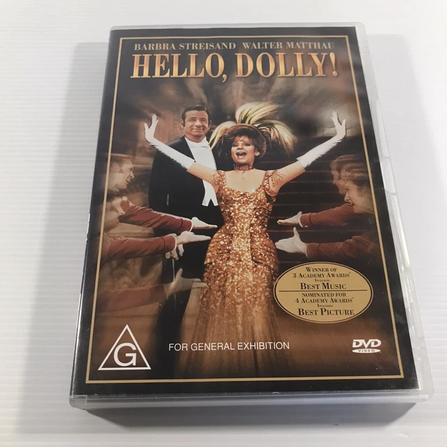 HELLO DOLLY DVD Region 4 PAL Barbra Streisand Walter Matthau Musical Movie EUR 5,93 - PicClick FR