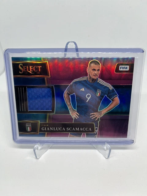 PANINI FIFA SELECT 2022/23 Gianluca Scamacca/49 Patch Italia EUR 27,99 ...