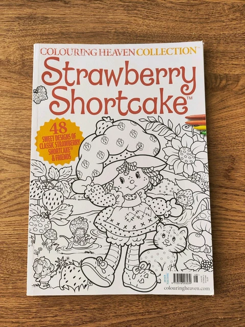 COLOURING HEAVEN STRAWBERRY Shortcake Collection Sold Out Colouring ...