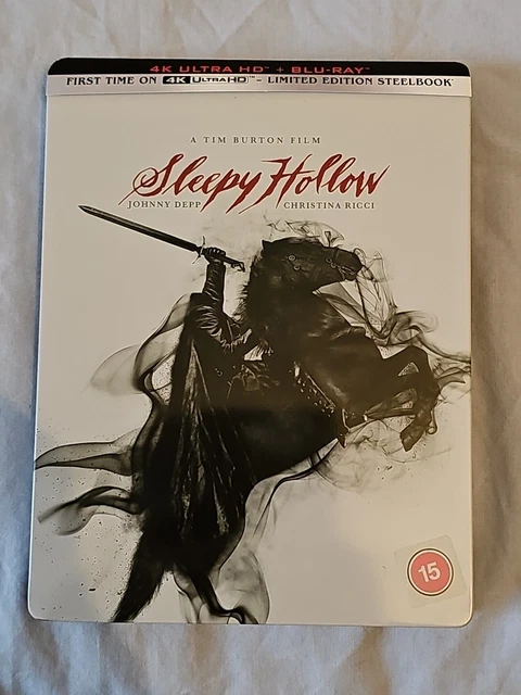 SLEEPY HOLLOW FABELO EDITION UK EXC 4K BLU-RAY STEELBOOK EDITION With ...
