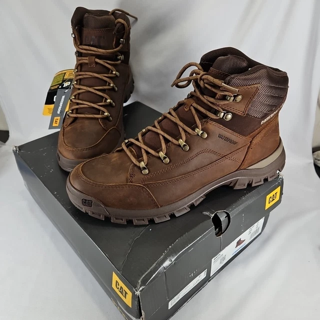 MENS CATERPILLAR THRESHOLD Hiker WP Casual Lace Up Ankle Boots Size 11 ...