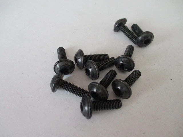 NEW GENUINE AUDI VW Bentley Hex Socket Head Bolts Black M6X20 QTY X10 ...