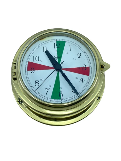 BARIGO HORLOGE DE Bateau Montage Mural Captain Utc Marine Analogue ...