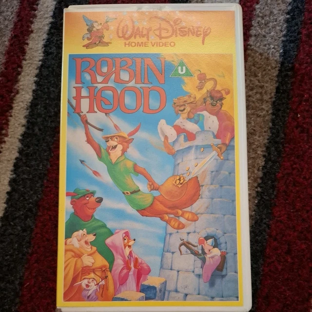 WALT DISNEY CLASSICS , Robin Hood , VHS video Cassette Tape £2.99 ...