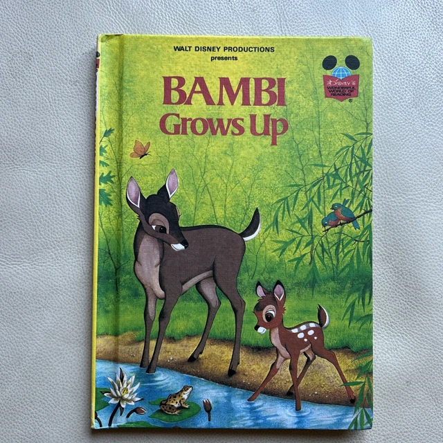 WALT DISNEY’S BAMBI Grows Up Vintage 1979 Wonderful World Of Books £5. ...