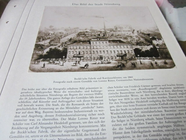 NÜRNBERG DOKU 1086 Die Beckhsche Fabrik und das Kartäuserkloster um ...