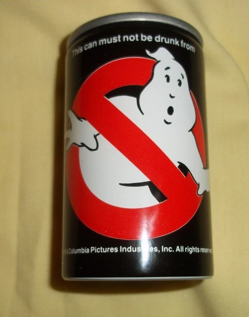 GHOSTBUSTERS COCA COLA Ghost in a Can - Original Unopened from 1984 £50 ...