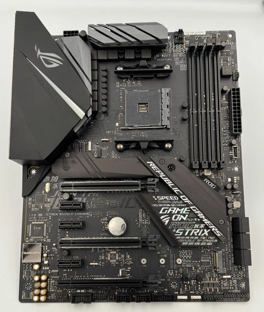 ASUS ROG STRIX X470-F Gaming - Socket AMD AM4 ATX Motherboard (90MB0XH0 ...