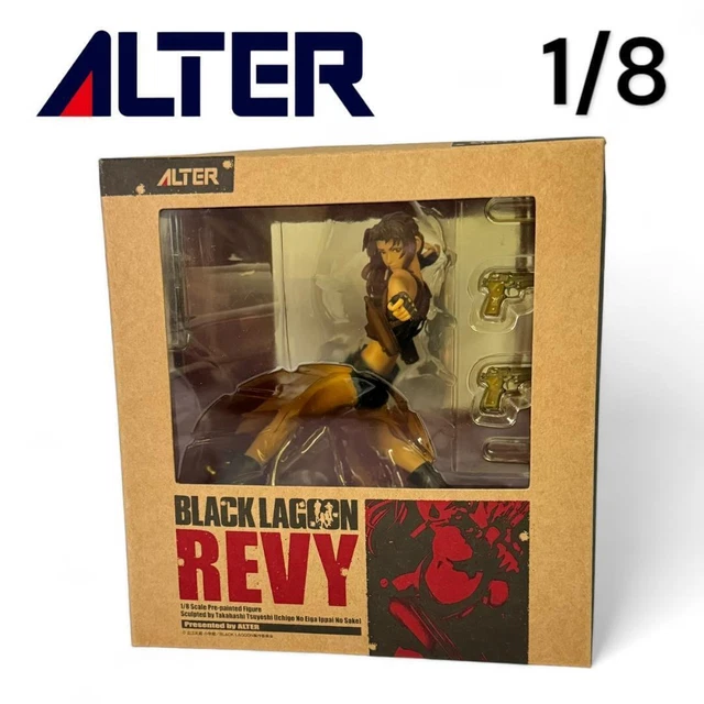 FIGURINE BLACK LAGOON ALTER échelle 1/8 - REVY - PVC 175mm Anime ...