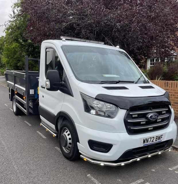 2022 FORD TRANSIT 2.0 EcoBlue 130PS LWB L3 Hiab Tipper *Only 3,500 ...
