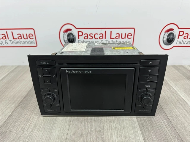 AUDI A4 8E B6 Navigation System Navi Radio Navigation Plus with Code ...