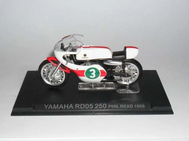YAMAHA RD05 250 Phil Read 1968 Motorcycle Model 1/24 in Case £6.25 ...