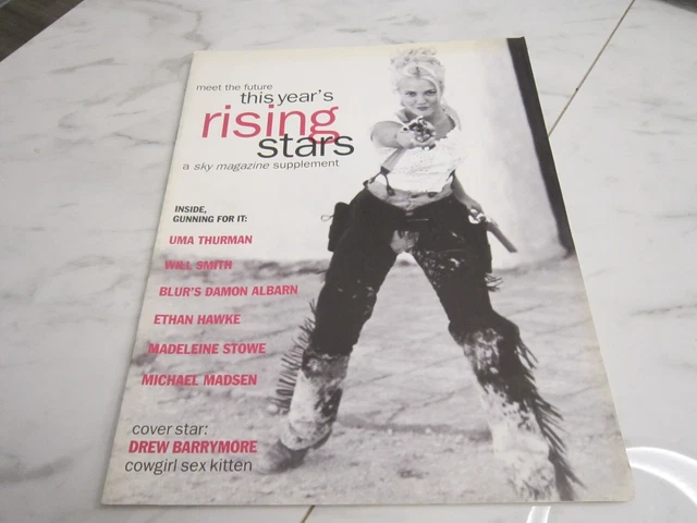 SKY COLLECTION MAGAZINE ,rising stars ,Will Smith ,Uma Thurman,Drew ...