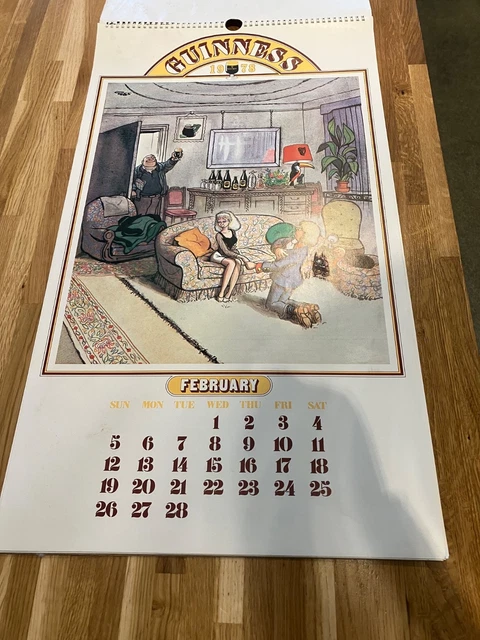 1978 GUINESS &GILES&CALENDAR £26.70 - PicClick UK