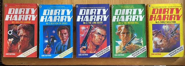 DIRTY HARRY BOOKS Dane Hartman série de 5 livres - Rare - livres de ...