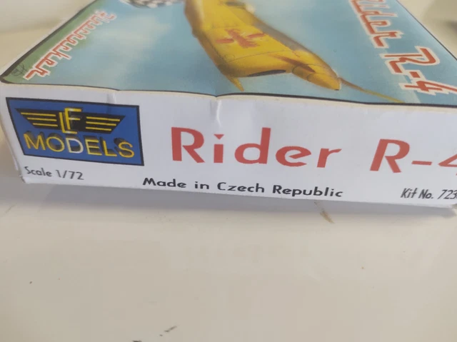 VINTAGE 1/72 7238 LF Models Keith Rider R-4 Schoenfeldt Firecracker ...