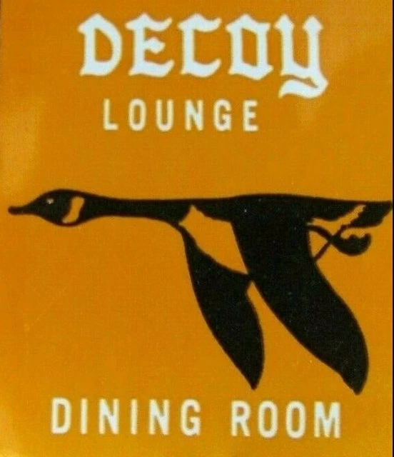 BIRD CANADA GOOSE: Decoy Lounge Commander Motel (Ocean City & Riviera ...