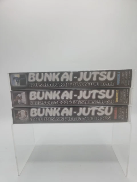 IAIN ABERNETHY BUNKAI-JUTSU Practical Kata Applications Volumes 1,2,3 Karate VHS £69.99 ...