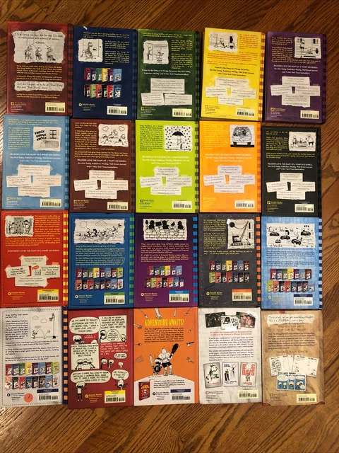 DIARY OF A Wimpy Kid Complete Hardback Set 1-16 + 4 extras! 20 Books ...