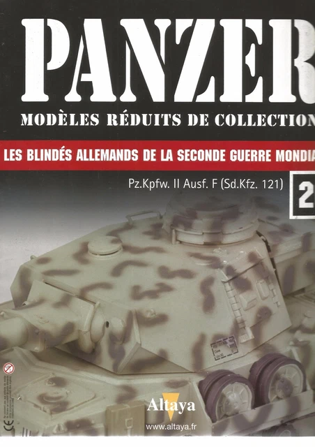 PANZER N°20 PANZER II AUSF F / 20e PANZER DIVISION EUR 3,00 - PicClick FR