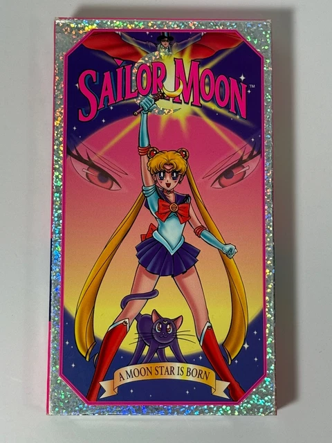 SAILOR MOON (VHS, 1995) A Moon Star Is Born Anime English Language ...