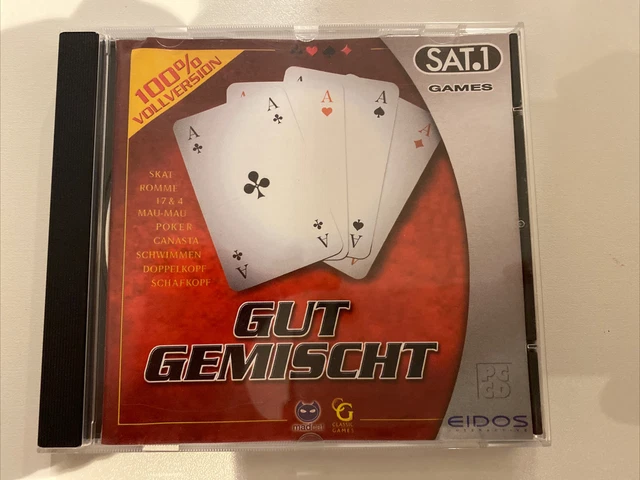 GUT GEMISCHT [SAT.1 Games] | EIDOS GmbH | PC Game | Kartenspiel EUR 2 ...